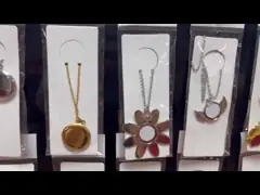 Cina Collana con ciondolo a coniglio a sublimazione Regali di Pasqua personalizzati Collana con coniglietto per trasferimento termico in vendita