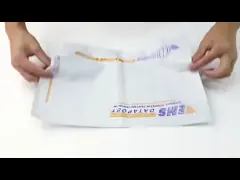 China Lightweight Poly Mailer Bag Biodegradable Custom Printed Poly Mailer Rigid With Handle for sale