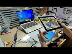 China 10.4 Inches Multi-touch Capacitive Touch Overlay For 10.4" 1024x768 and 800x600 LCD Panel for sale