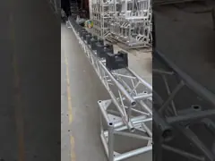 China Portable Audio Line Array Lift Tower Square Triangle Aluminum Alloy Truss Speaker Tower for sale