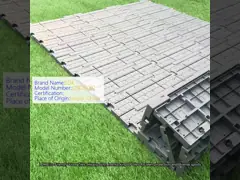 China Cheap Price Wear Resistant Lawn Grass Protection PP Temporary Floor Ground Mat For Heavy Equipment for sale