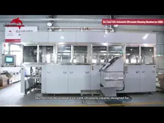 Skymen Fully Automatic Six Tank Ultrasonic Cleaning Equipment | Designed for Industrial Precision