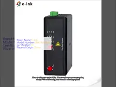 Industrial 1000M Multimode to Single Mode Fiber Media Converter