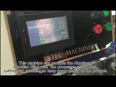 Semi-Automatic Venetian Blind Slat Forming,Punching and Cutting Machine(high speed)