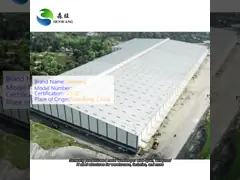 Large Span Industrial Prefabricated Workshop Building / Prefab Metal Workshop Buildings