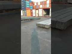 China 20X50 Galvanized Steel Pipe Punching Welding Galvanised Square Hollow Section for sale