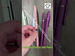 China Wholesale Dress Type Plastic Gel Ink Pen Ergonomic Grip Writing Pen for sale