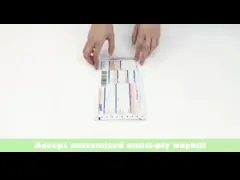 Custom Sizes Courier Air Waybill Digital Printing Carbonless Papers For Air Cargo Transportation