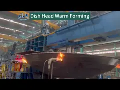 China Hot Forming Pressure Vessel Dished Head Based On Customer's Needs and ISO9001 Certified for sale