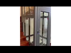 Industrial feeling home traction elevator