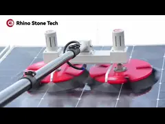 China Mobile Solar Water Heater Panel Cleaning High Speed Wiper For Solar Module Cleaning DC24V for sale