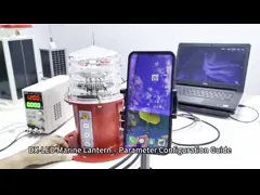 Visible Range 5-11NM, Bluetooth Configurable LED Marine Navigation Light for Buoys & Beacons