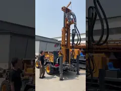 Mud Pump Drilling Rig With Fast Rotation Speed