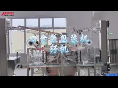 flat cutting granule and powder pouch automatically packaging machine