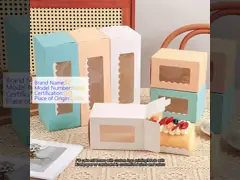 China Custom Cookie & Macaron Packaging Boxes - Cardboard/Kraft Paper with Custom Size & Logo Printing for sale