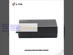 36-72VDC IN, 24V 24W Gigabit Passive PoE OUT, DC to DC Converter and PoE Injector