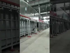 China Automated Finish Line Powder Coating Paint Lines Precision Roller Clear Coat Spray Paint Line for sale