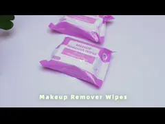 China Wholesale 16.5x18.5cm Hydrating Makeup Remover Wipes with Coconut Oil, Aloe Vera, Vitamin E, and Hyaluronic Acid - 40-90g Plant Fiber for sale