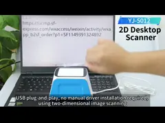 USB QR Code Scanner Desktop LED Tischscanner Kundenspezifisch