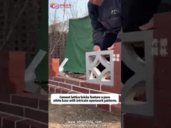 Cina Materiale di decorazione Ventilazione mattoni blocco di cemento pannello parete piastrella in vendita