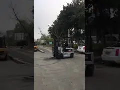 China Nissan 1.5T Used Electric Forklift for Sale or Rent 4WD 3000mm Lift Height Ready to Work​​ for sale