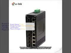 Industrial L2+ 8-Port 10/100/1000T 802.3at PoE + 8-Port 1000X SFP Managed Ethernet Switch