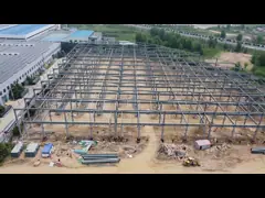 プレハブ鉄骨構造倉庫ビル カスタマイズ可能 高速設置