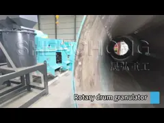 China Rotary Drum Granulator for Organic Compound Fertilizer Production for sale