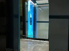 Luxury Traction Home Elevator Microprocessor Based Gearless House Elevator Lift