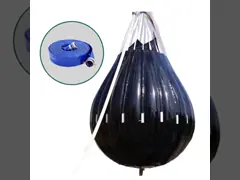 China 75 Tons Heavy Duty Crane Proof Load Bags Reinforced Seams Superior Tear Resistance for sale