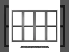 China Double Glazed Soundproof Aluminum Horizontal Sliding Folding Door for sale