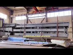 Multi Story Hotel Office Steel Structure Building Fast Install Prefabricated Construction