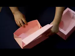 China Transparent Window Paper Box Gift Box Gift Folding Paper Box Custom Packaging Box Color Box for sale