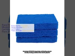 폴리에스터 청소 청소 패드 오래 지속 나일론 청소 패드 차단 방지