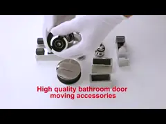 China Glass Sliding Hardware Fittings Modern Shower Sliding Door System for Hotels for sale