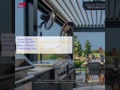 Ultimate Solution for Outdoor Scenes in Office Spaces Aluminum Pergola