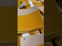 Antique yellow glazed tiles for Chinese temple roof design