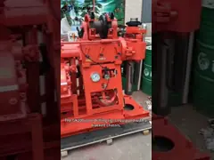 China Customized XY-1 Geological Drilling Rig Diesel Engine Exploration Rig 100m Drilling Depth Own Pump Or BW 160 Pump for sale