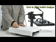 Digitale Hut-Heat Press Kappendruckmaschine einfach zu bedienen
