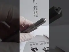 Composite Straight Flute Drill Bit with High Fracture Resistance and Internal Coolant