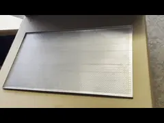 China Customized Rectangular Aluminum Baking Sheet Pan Right Angle Aluminum Bread Cookies Baking Tray for sale