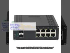 Industrial L2+ 8-Port 10/100/1000T 802.3at PoE + 2-Port 1000X SFP Managed Ethernet Switch