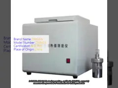 Building Material Lab Fire Testing Machine Gross Heat of Combustion Apparatus ISO1716