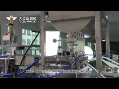 China Automatic Multi Lane Tomato Sauce Packing Machine 4 Sides Seal for sale