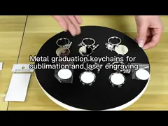 Grad Souvenir Keyring Key Pendant Personalized Graduation Gifts Sublimation Graduation Keychain