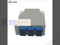 12SC Duplex Din-rail Mount Fiber Patch Panel