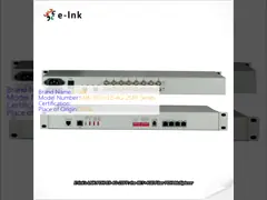 8E1 + 4GE 1+1 Fiber PDH Multiplexer