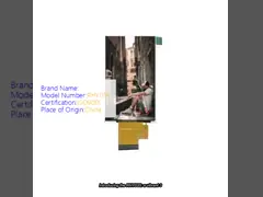 320x480 Resolution IPS LCD Panel 3.5 Inch LCD TFT Screen With RGB SPI Interface