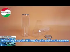 500ml 透明PET飲料缶（ジュース、ソフトドリンク用）