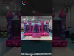 China Commercial Grade Bounce House Princess Castle Kids Inflatable Bounce House for sale